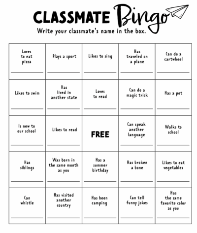 Fun First-Day-of-School Worksheets (Free Printables)