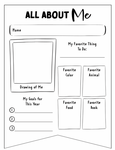 Fun First-Day-of-School Worksheets (Free Printables)
