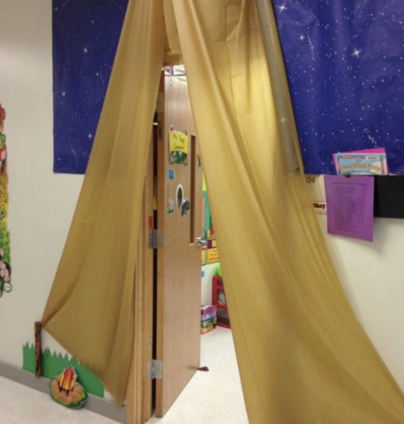 Classroom Camping Theme Decor