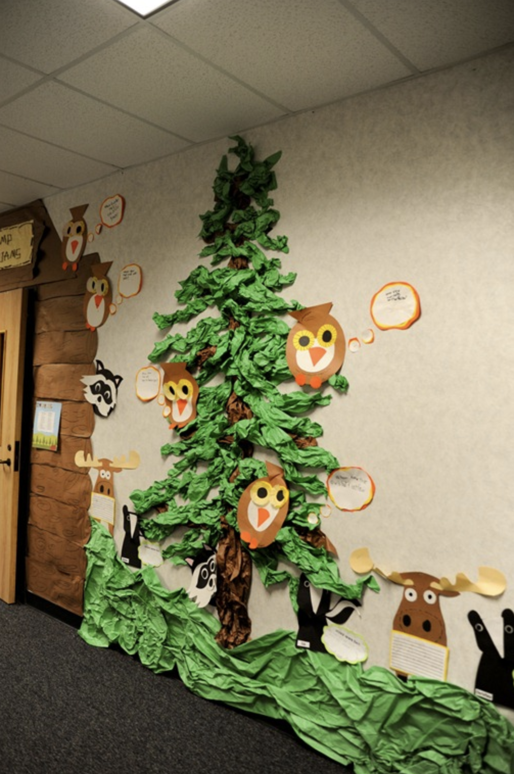 Classroom Camping Theme Decor