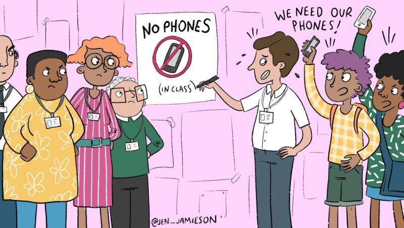 Help! My Principal Backtracked on His Cell Phone Ban Due to Parent Pressure