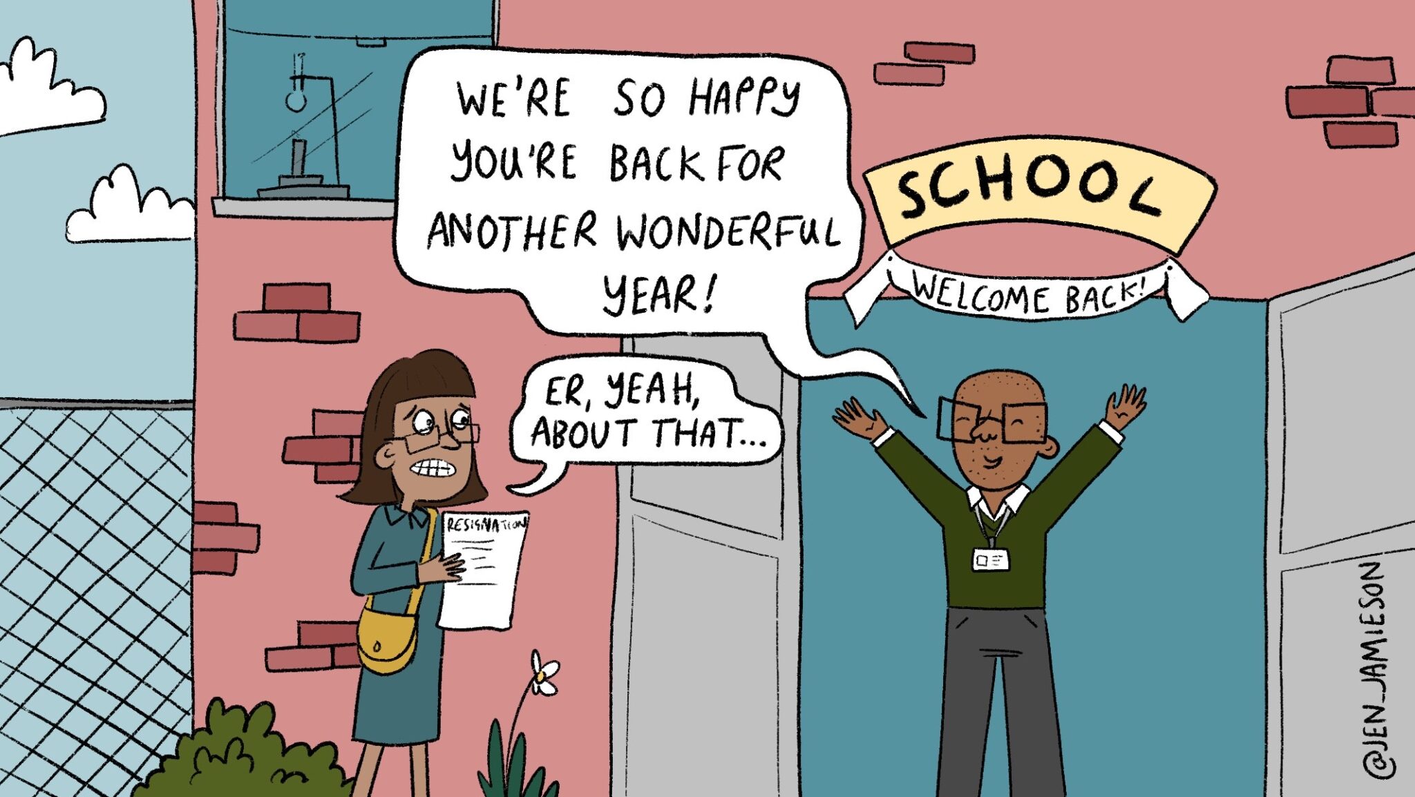 Help! I Want To Quit Teaching but School Starts in Two Weeks