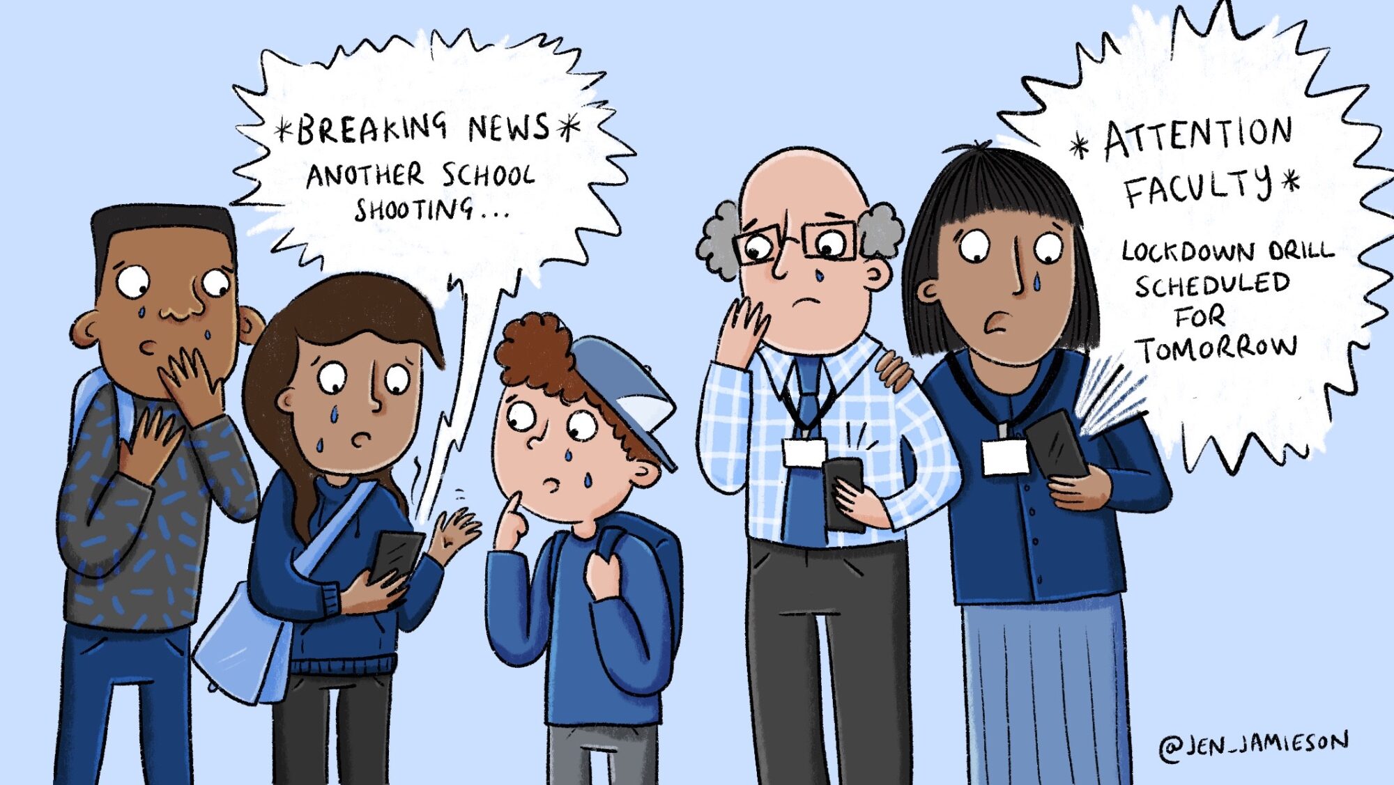 Help! We Have a Lockdown After Every School Shooting