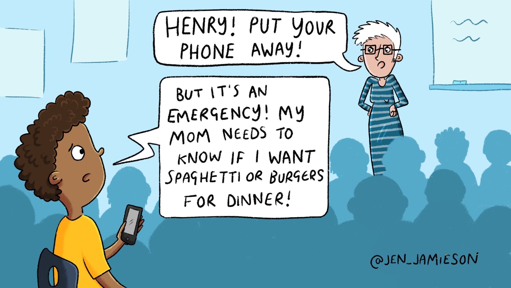 Ask WeAreTeachers: Help! Parents Text Students All Day Long!