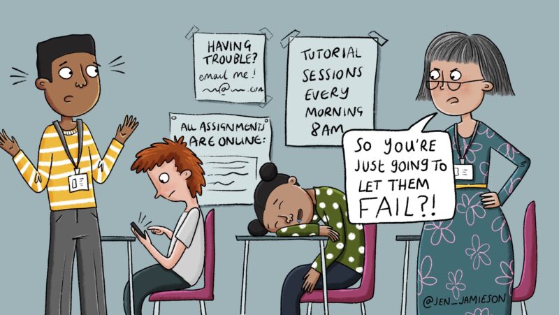 Ask We Are Teachers: Help! My Principal Says I'm "Letting Kids Fail"