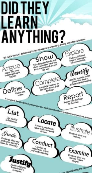 20 Creative Ways To Check for Understanding - We Are Teachers