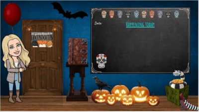 Get Spooky With These 10 Halloween Bitmoji Classrooms!