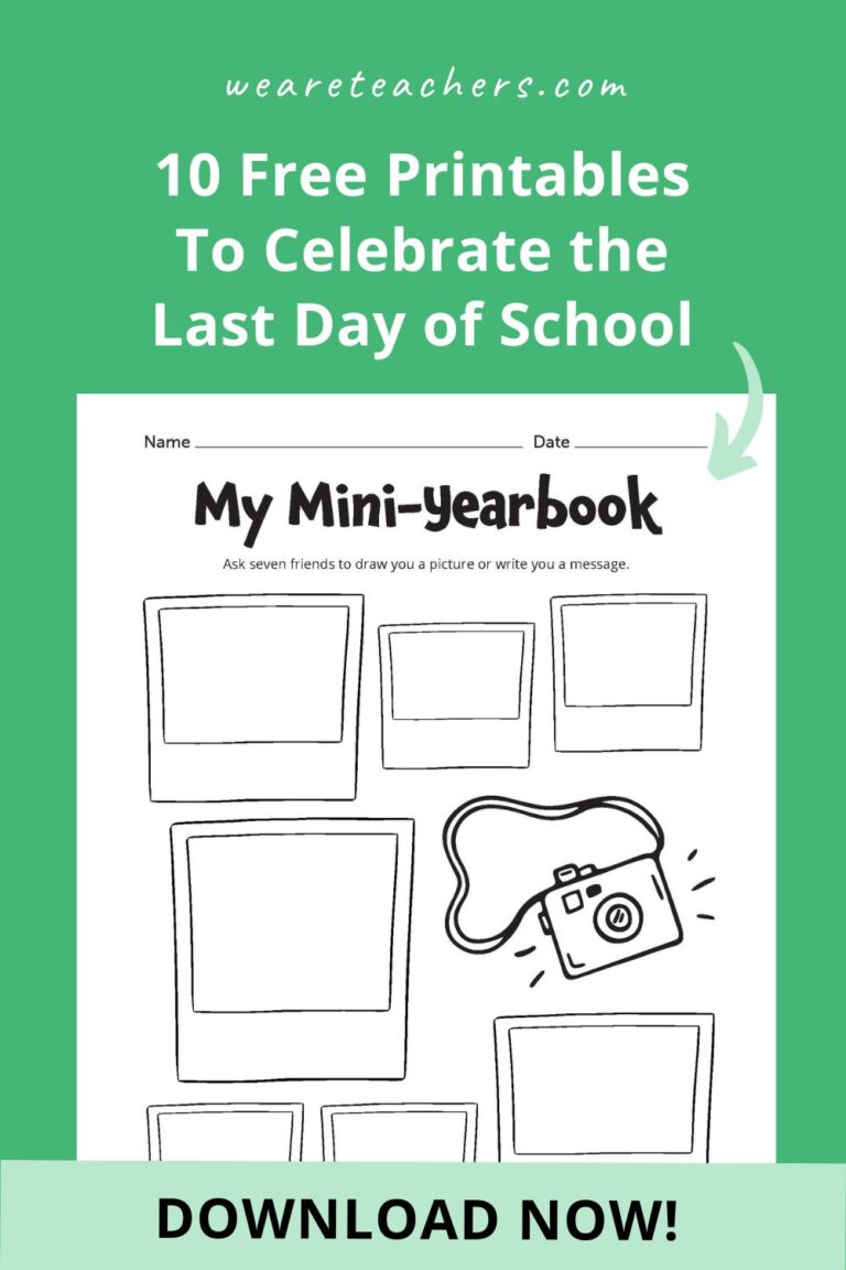 Free Last-Day-of-School Printables