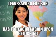 15 Substitute Teacher Memes That Are All Too Real