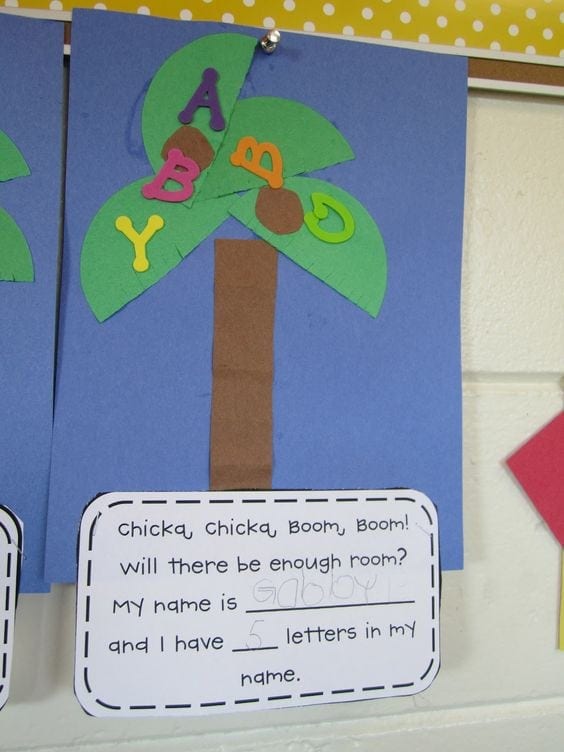 Chicka Chicka Boom Boom Activities and Lesson Ideas