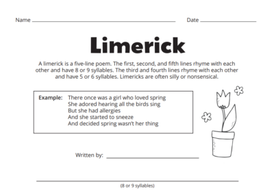 40 Silly and Fun Limericks for Kids - June 2026