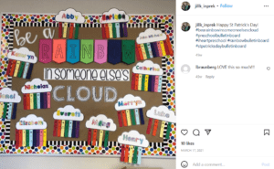 March Bulletin Board Ideas - St. Patrick's Day, Pi Day, Women's History