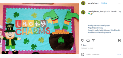 March Bulletin Board Ideas - St. Patrick's Day, Pi Day, Women's History