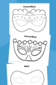 Free Printable Mask Templates for Characters, Animals, and More