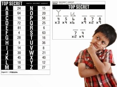 Invite Students to Become Secret Agents With This Free Math Printable