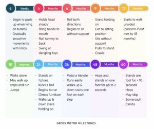 Gross Motor Skills: 90+ Examples for Kids Ages 0 to 7 - Universal ...