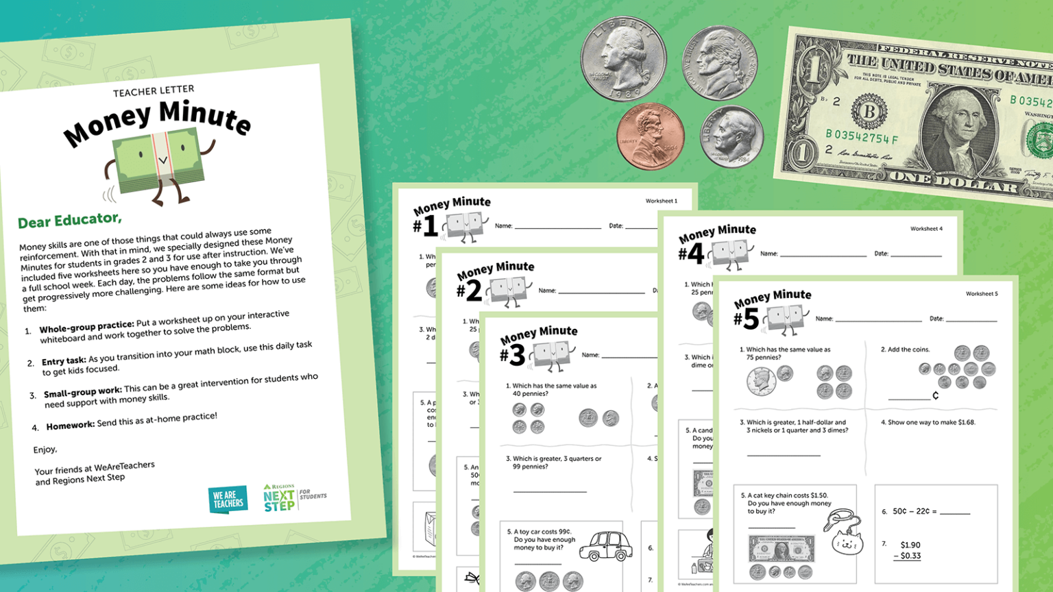 Check Out These Free Virtual Money Manipulatives