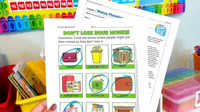Money Planning: A Lesson To Teach Spending, Saving, and Giving