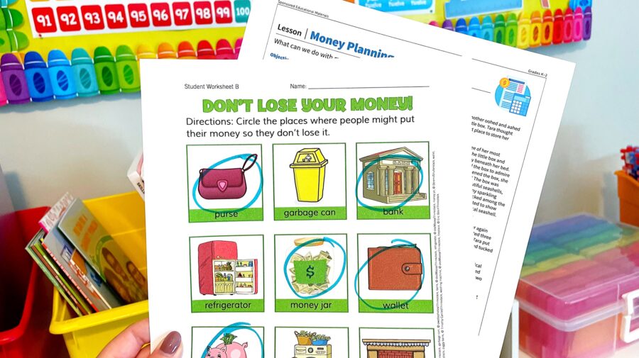 Money Planning: A Lesson To Teach Spending, Saving, and Giving