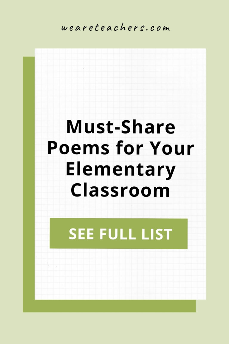 75 Must-Share Poems for Elementary School