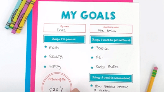 This Goal-Setting Worksheet Is Perfect for Back-to-School