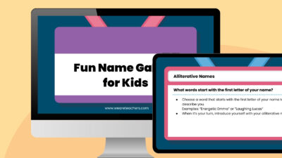 35 Fun Name Games To Try With Your New Class