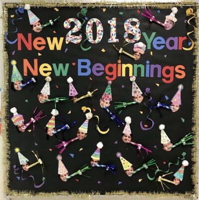 18 January Bulletin Boards To Welcome in the New Year