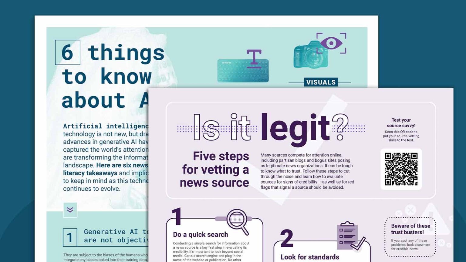 Free News Literacy Classroom Posters