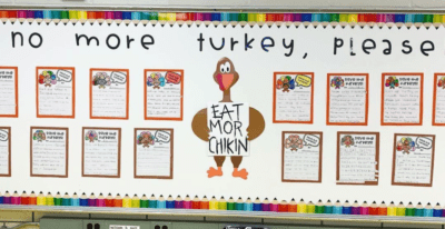 Thanksgiving Bulletin Boards & Door Decorations To Showcase Gratitude