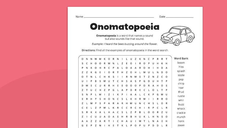 Figurative Language Worksheets