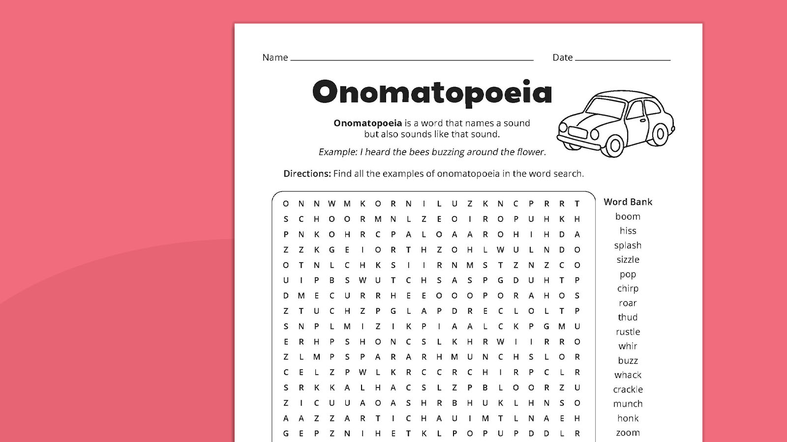 Figurative Language Worksheets