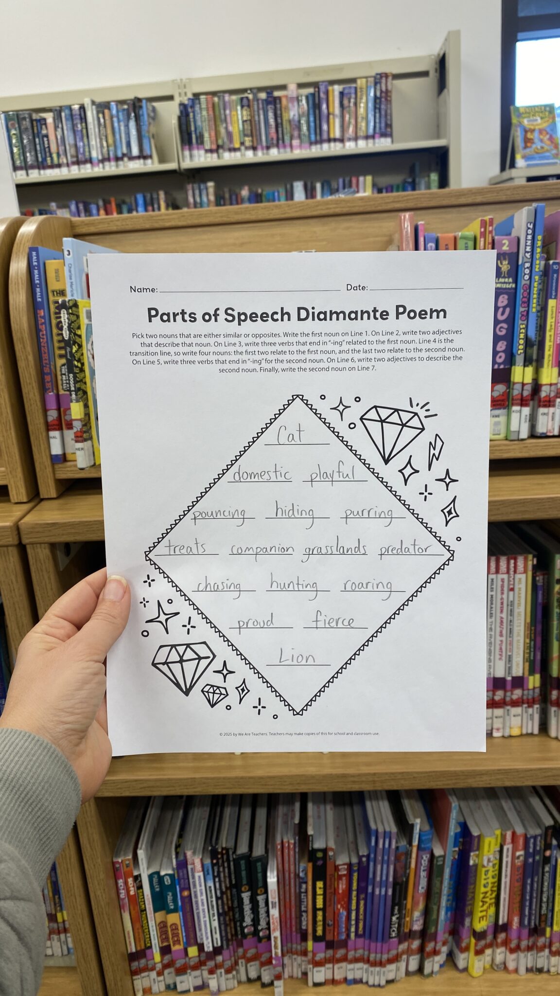 How To Write a Diamante Poem: Examples and Templates