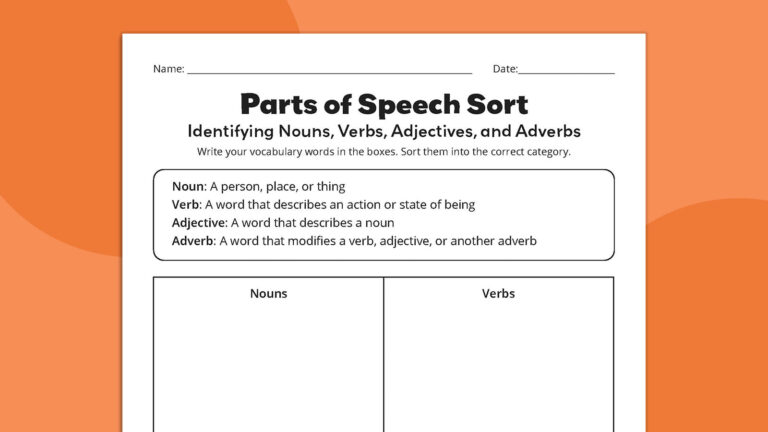 Vocabulary Worksheets: Free Download To Use With Any Word List