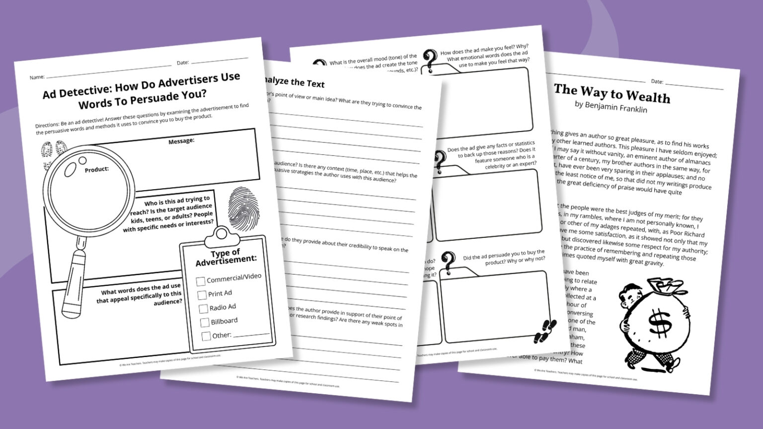 Free Persuasive Essay Worksheet Bundle (Activities & Examples!)