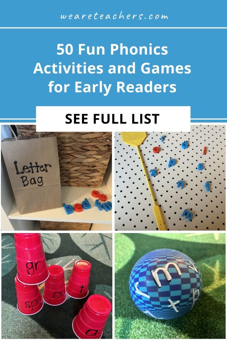 50 Fun Phonics Activities and Games for Early Readers