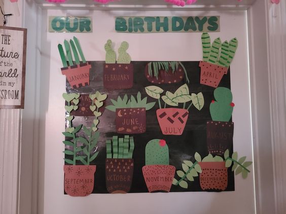 33 Beautiful Birthday Bulletin Board Ideas - Universal Mentors Association