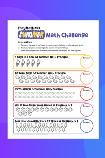 Fight Summer Slide With Free Math Games (Printable Flyer) - We Are Teachers
