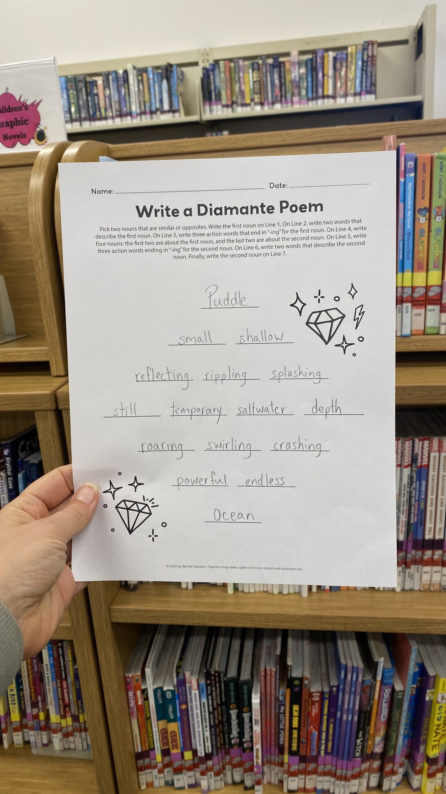 How To Write a Diamante Poem: Examples and Templates