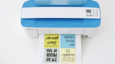 Free Templates for Positive Encouragement Post-its