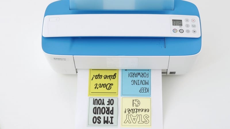 Free Templates for Positive Encouragement Post-its