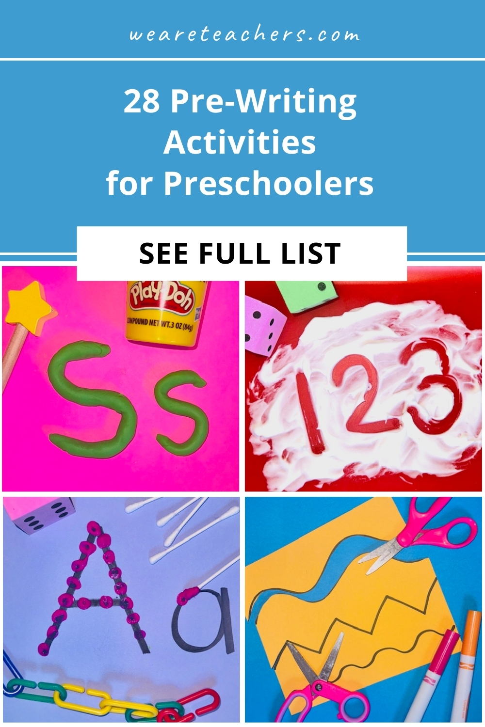 28 Pre-Writing Activities for Preschoolers