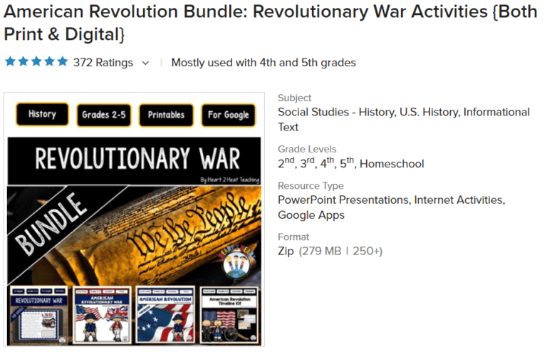 15 Websites and Activities to Teach Kids About The Revolutionary War ...