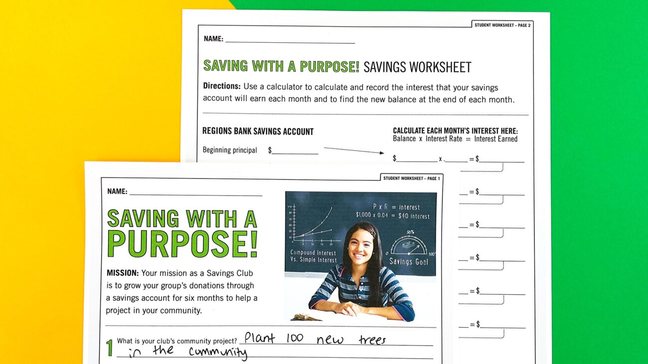 Saving for the Future: A Lesson on Saving With Purpose