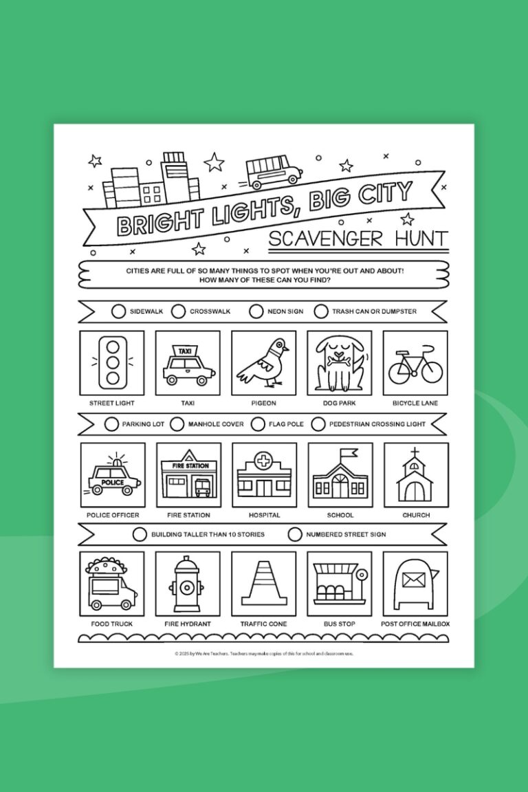 40 Clever Scavenger Hunt Ideas (Plus Free Printable Bundle)