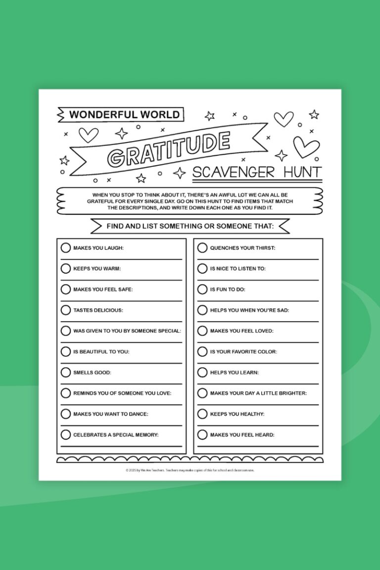 40 Clever Scavenger Hunt Ideas (Plus Free Printable Bundle)