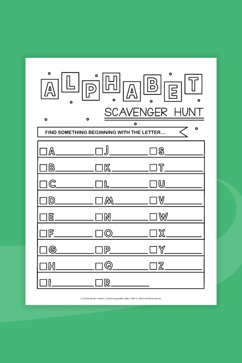 40 Clever Scavenger Hunt Ideas (Plus Free Printable Bundle)