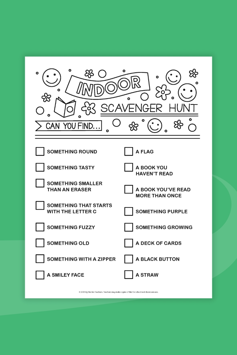 40 Intelligent Scavenger Hunt Concepts (Plus Free Printable Bundle ...