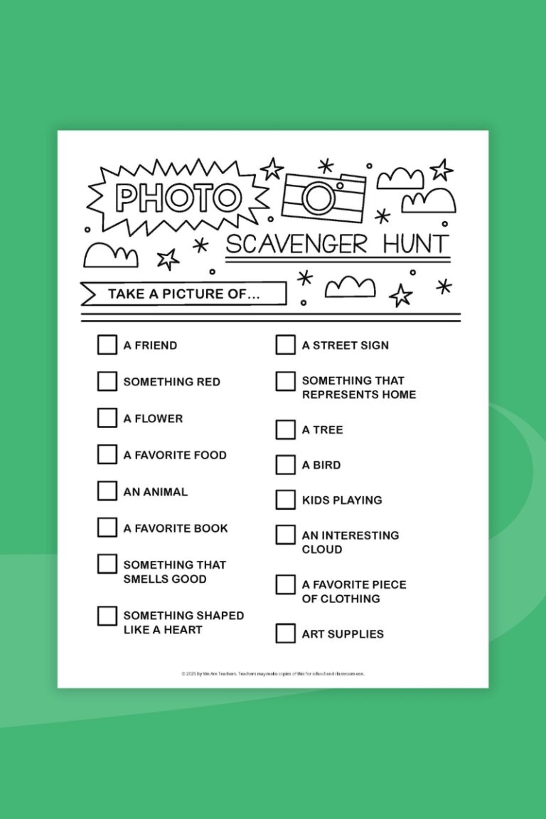 40 Clever Scavenger Hunt Ideas (Plus Free Printable Bundle)