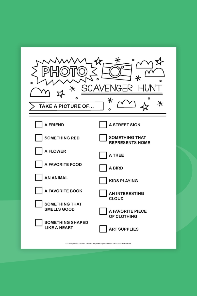 40 Clever Scavenger Hunt Ideas (Plus Free Printable Bundle) - Stay ...
