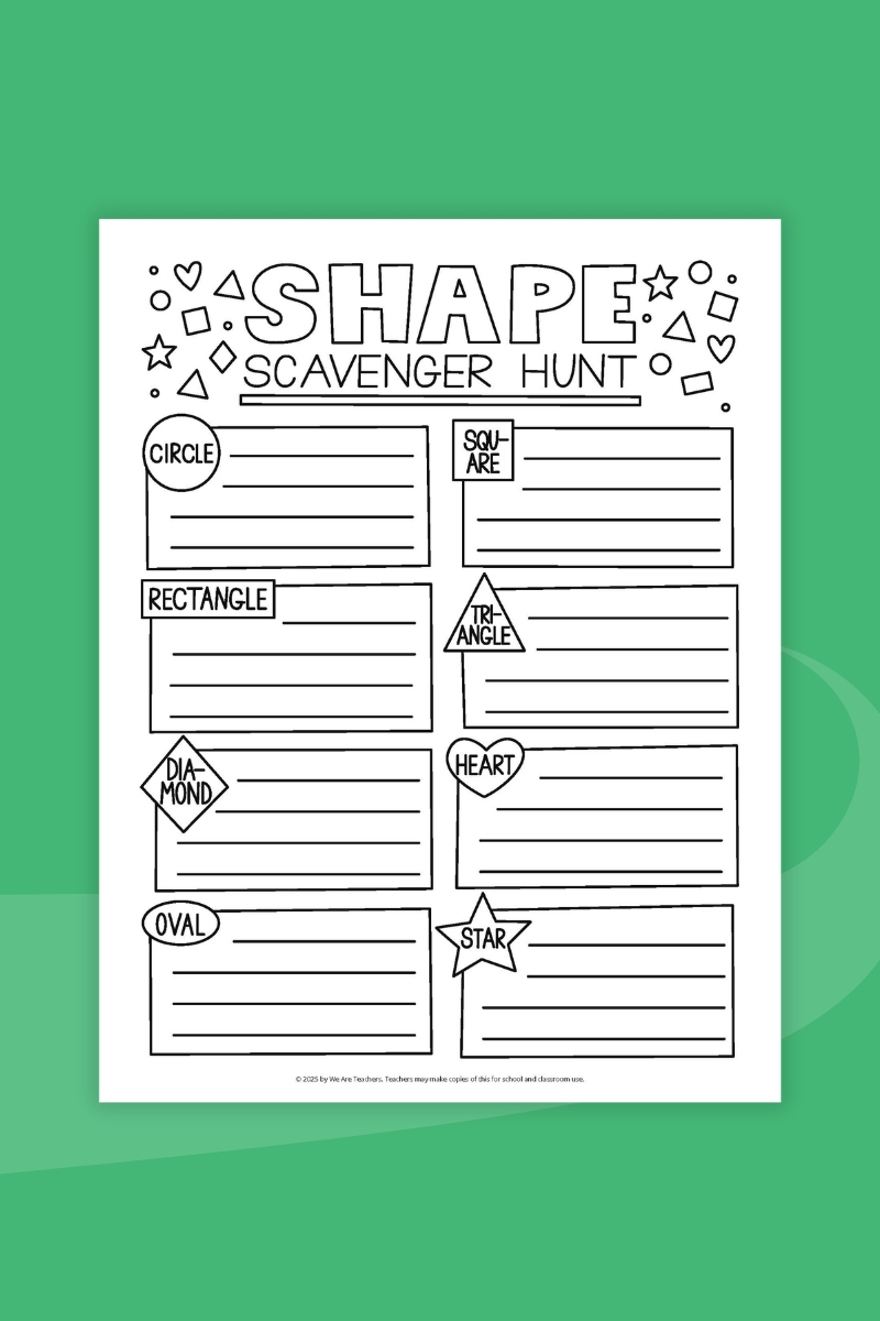 40 Clever Scavenger Hunt Ideas (Plus Free Printable Bundle) - September ...